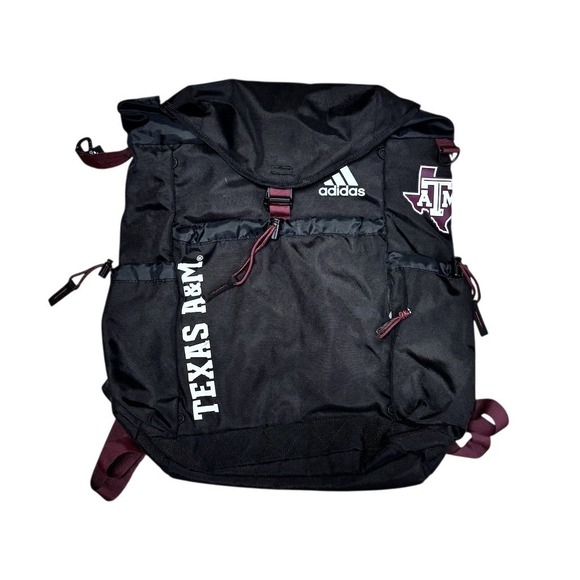 adidas | Bags | Adidas Texas Am Aggies Backpack Unisex One Size Black ...